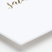 Bevel Beauty White Wedding Invitations